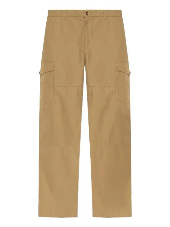 Versace Straight-leg Cargo Trousers - Beige