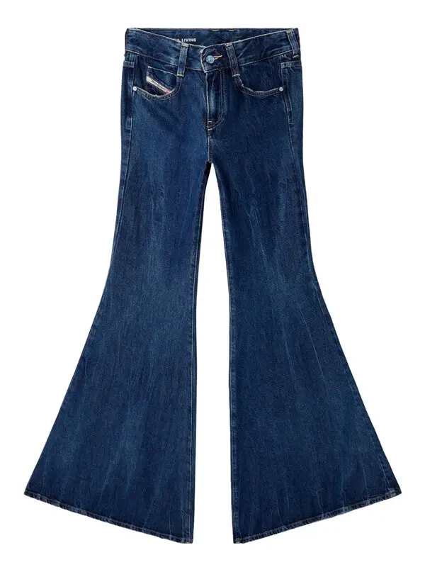 DIESEL® 1970 D-bless Flared Jeans - Medium Blue