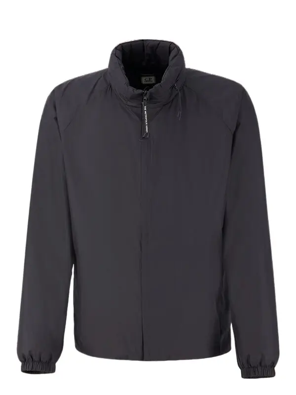 C.P. COMPANY Series Pertex Jacket With Concealable Hood - Black