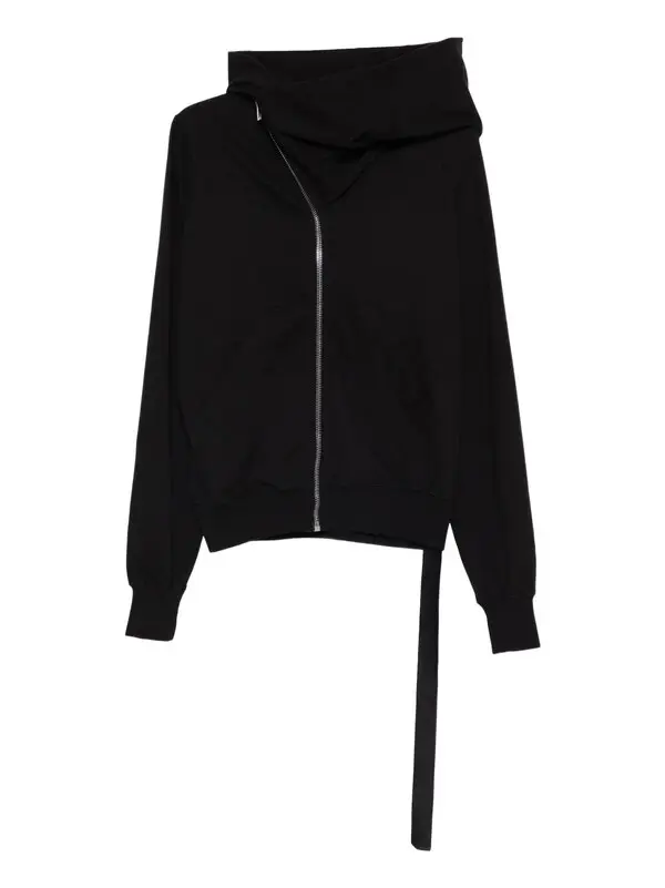 Rick Owens Mountain Zip-up Hoodie - Black