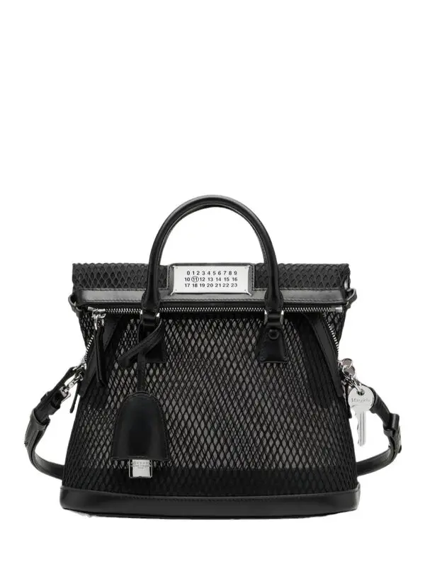 MAISON MARGIELA 5ac Mini Top Handle Bag - Black