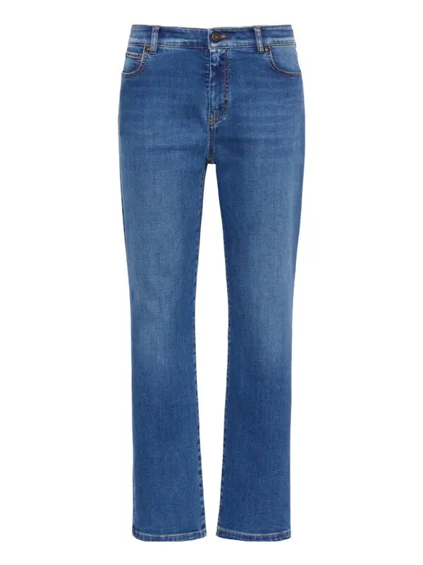 Max Mara Wkdlana Slim-fit Denim Jeans - Navy Blue