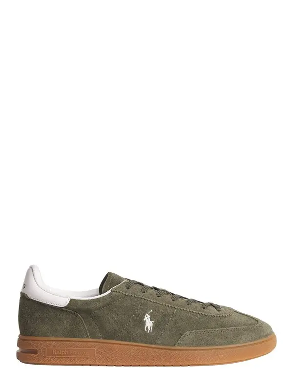 Polo Ralph Lauren Suede Bedford Sneakers - Green
