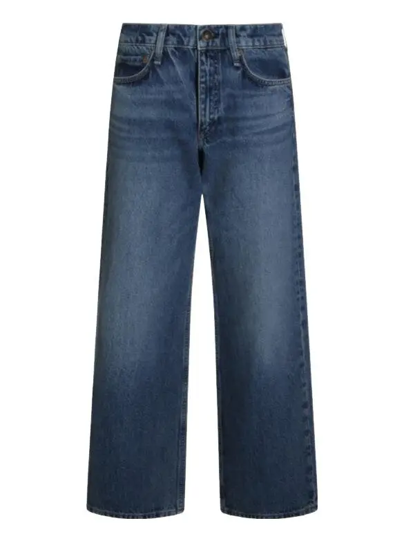 Rag & Bone Rag Bone Wide-leg Jeans - Blue