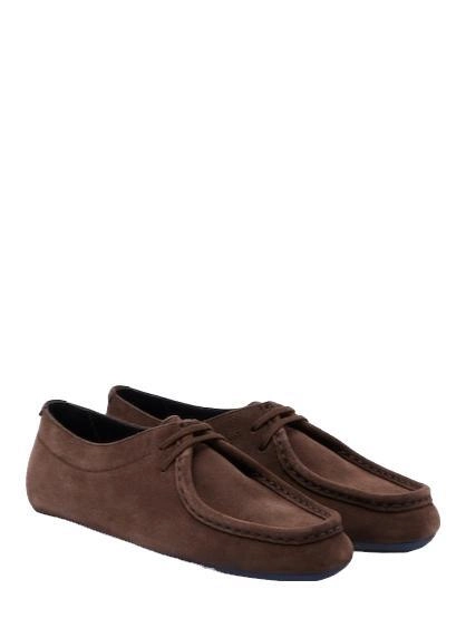 JIL SANDER Suede Loafers - Black