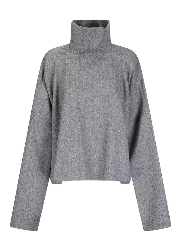 Rick Owens Jumbo Tabard High-neck Top - Black