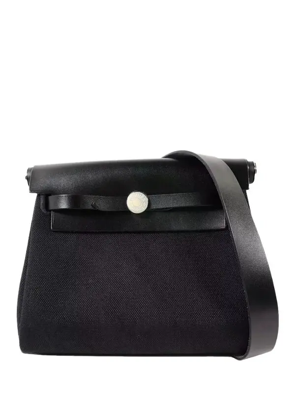 Hermès Mini Herbag Crossbody Bag - Black