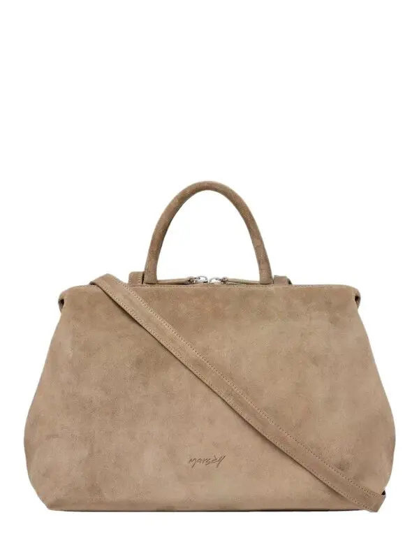 Marsèll 4 Dritta Suede Tote Bag - Neutrals