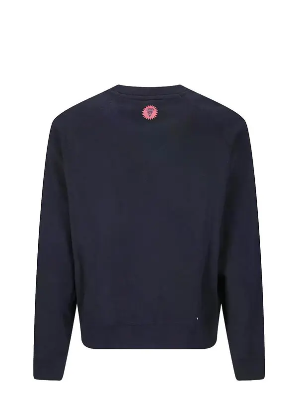 ICECREAM Running Dog Glitter Embellished Sweatshirt - Black