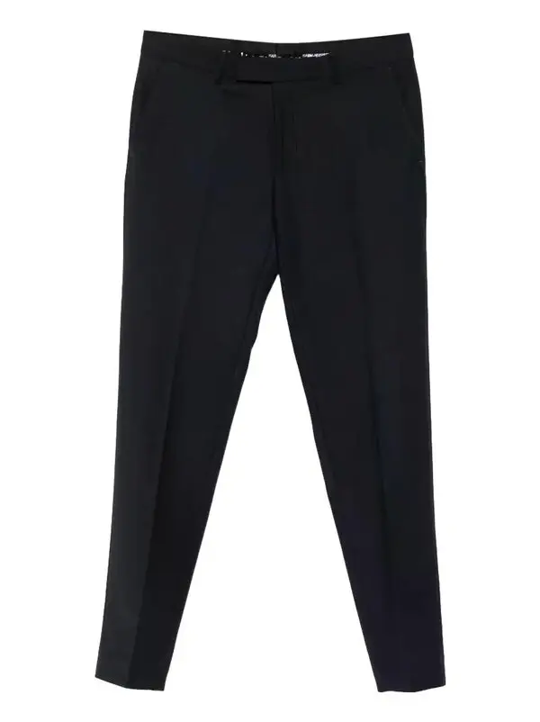 Karl Lagerfeld Tailored Pressed Crease Trousers - Blue