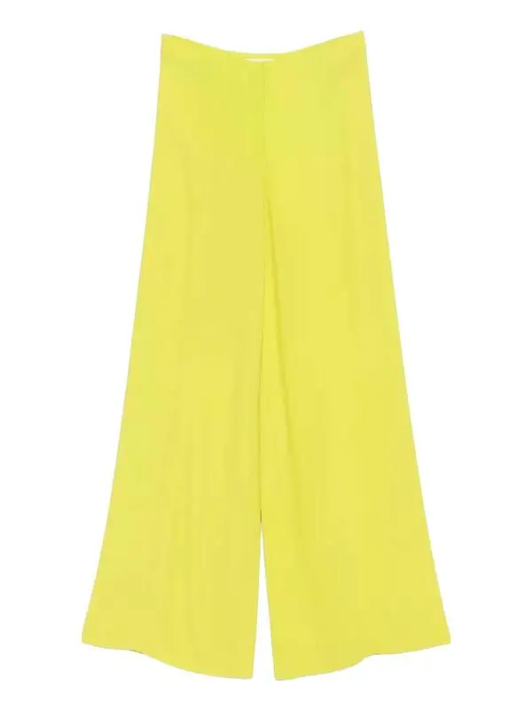 Liviana Conti Wide-leg Trousers - Yellow