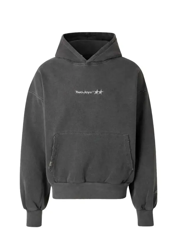 TWOJEYS Logo-print Hoodie - Grey