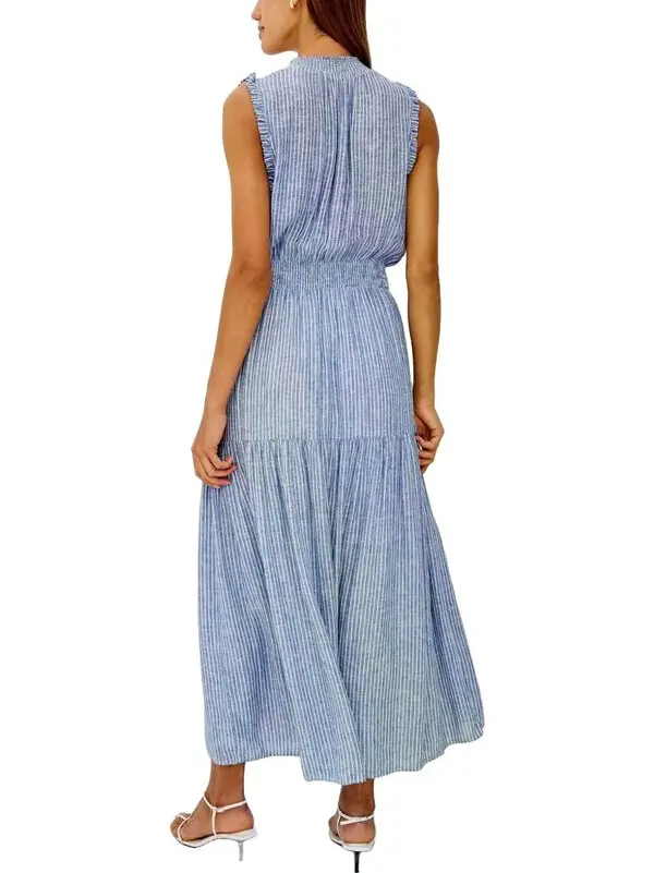 Rails Alessi Striped Tiered Dress - Blue