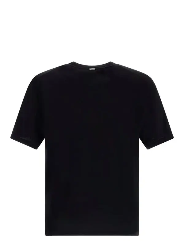 Herno Short-sleeve Wool T-shirt - Blue