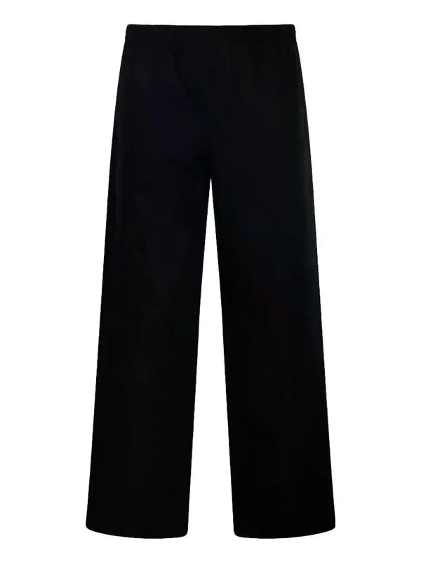 Gucci Gg Supreme-jacquard Trousers - Black