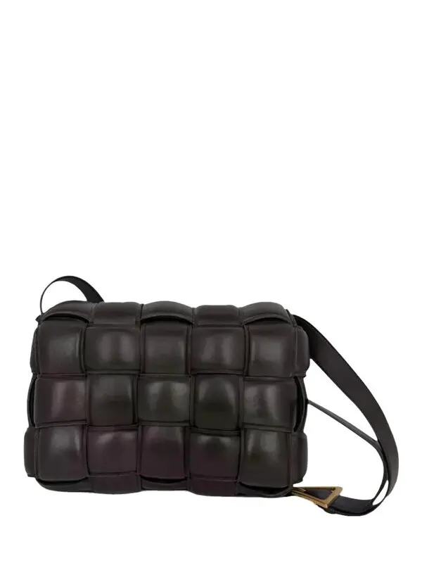 Bottega Veneta Cassette Padded Cross Body Bag - Brown