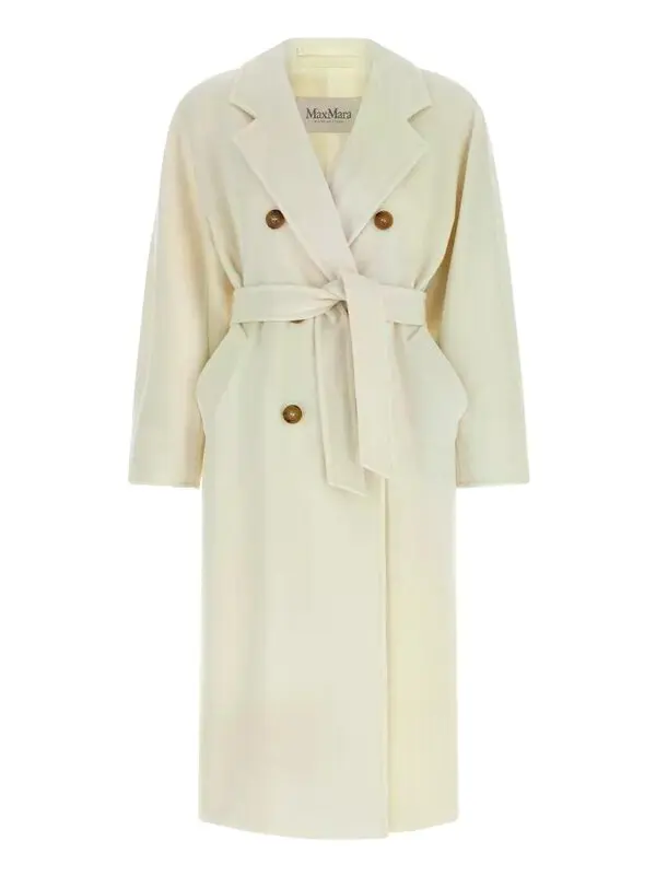 Max Mara Madame Icon Double-breasted Coat - Neutrals