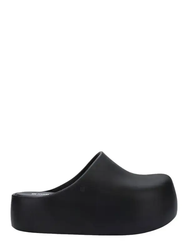 Melissa Free Clog Platform Mules - Black