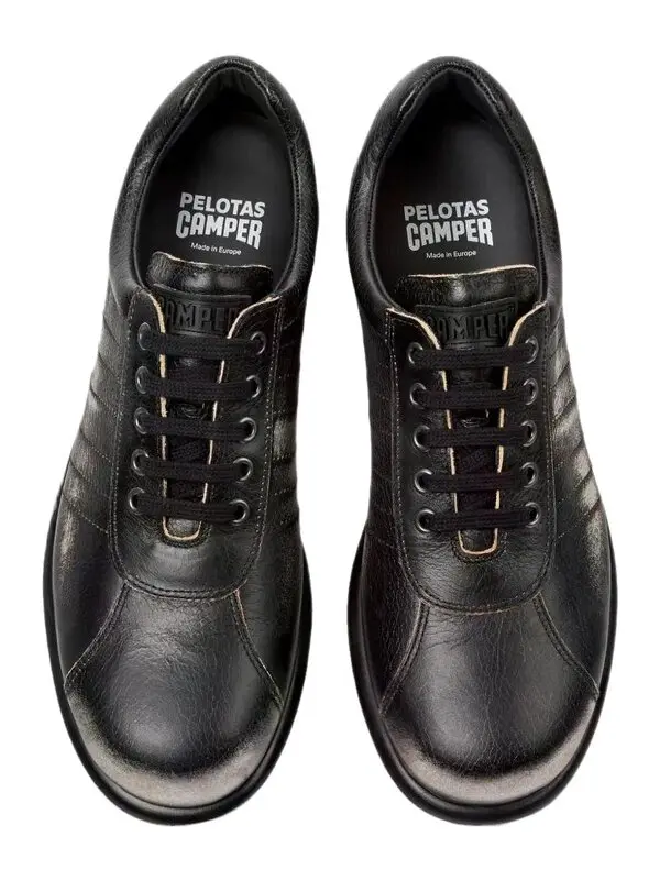Camper Pelotas Leather Sneakers - Black