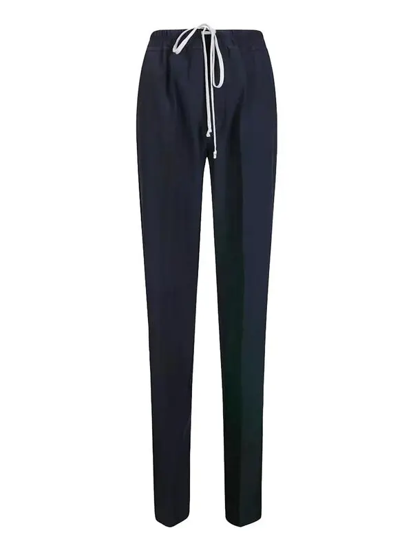 Rick Owens Dietrich Drawstring Trousers - Black