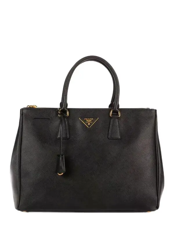 Prada Large Galleria Double-zip Tote Bag - Black
