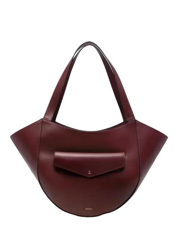 WANDLER Hortensia Slouch Tote Bag - Red