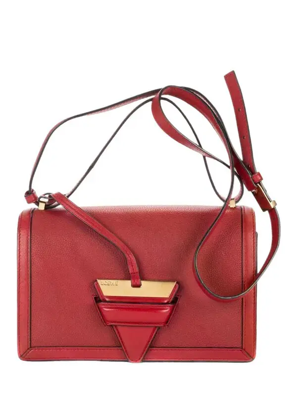 Loewe Medium Barcelona Shoulder Bag - Red