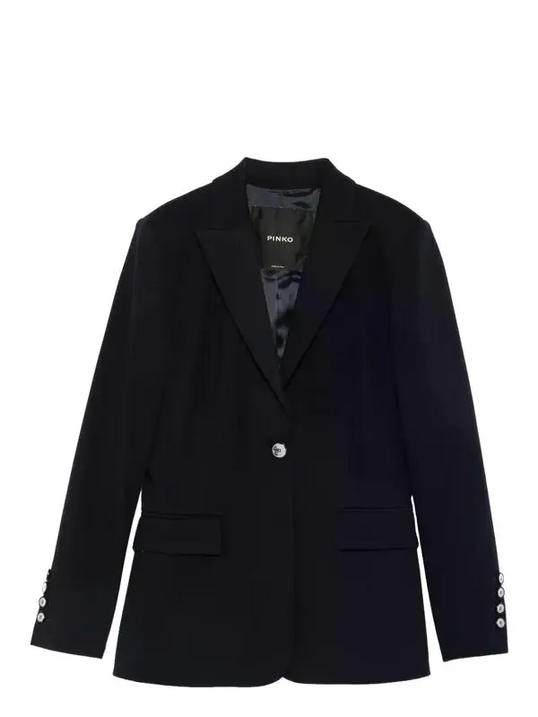 Pinko Single-breasted Jacket - Blue