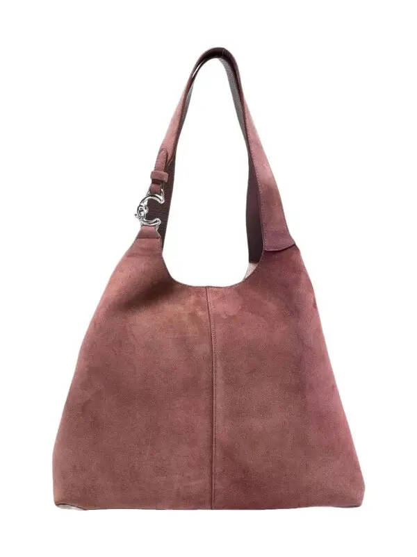 COCCINELLE Suede Shoulder Bag - Red