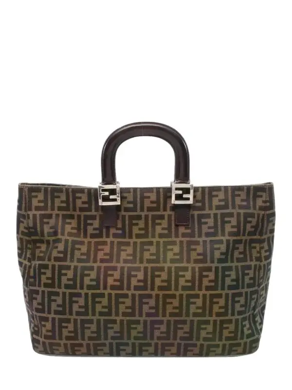 Fendi Zucca Tote Bag - Brown