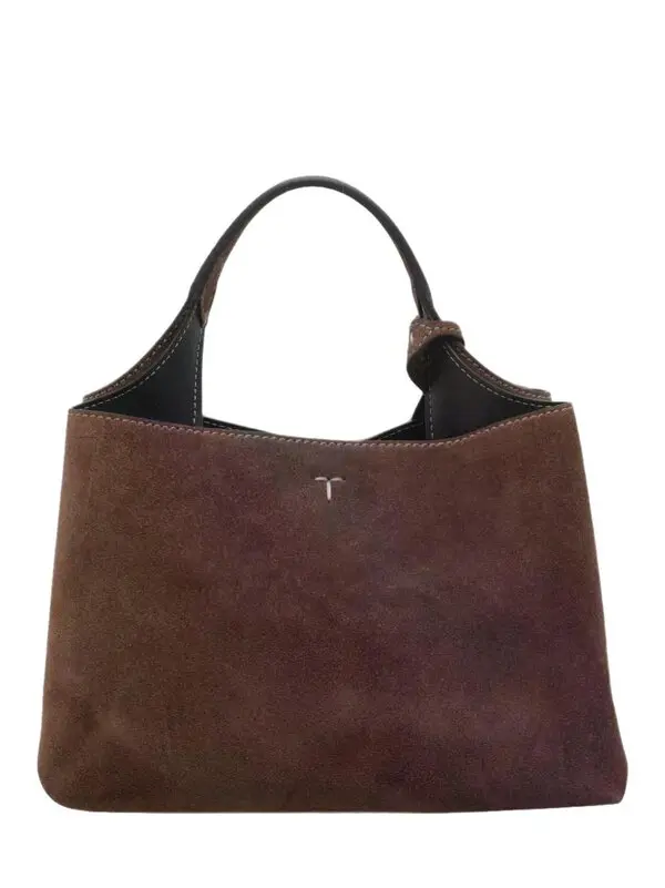 TOD'S Timeless Pendant Leather Crossbody Bag - Brown