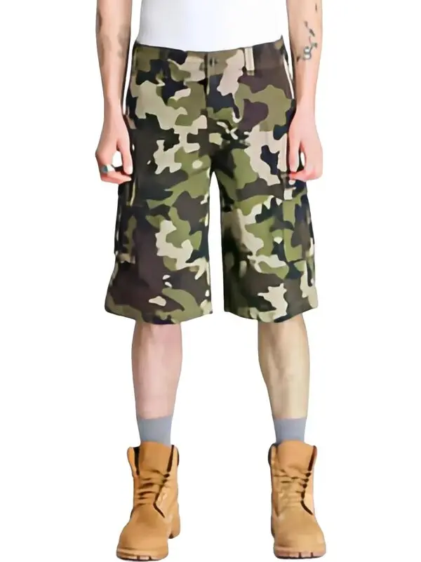 Dickies Eagle Bend Cargo Shorts Camouflage Ripstop - Green