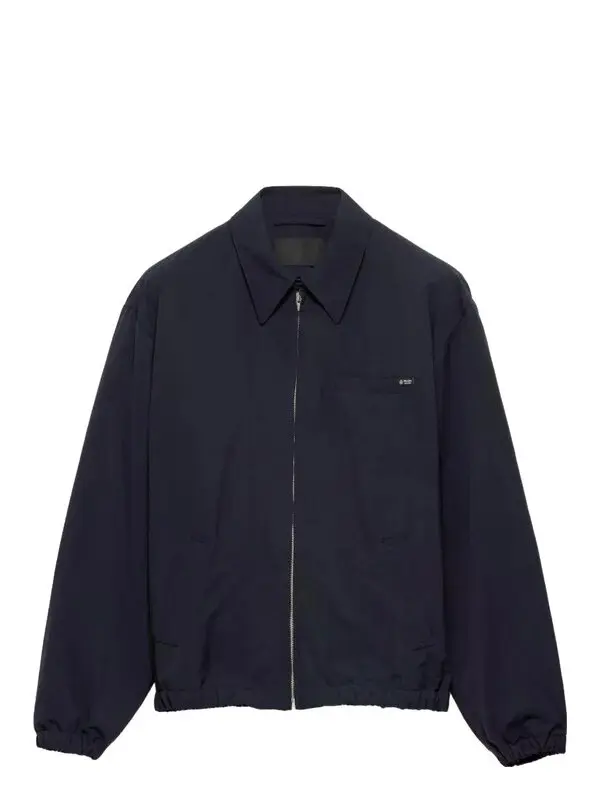 Prada Technical Fabric Blouson Jacket - Blue
