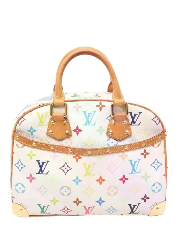 LOUIS VUITTON Trouville Monogram Multicolor Tote Bag - White