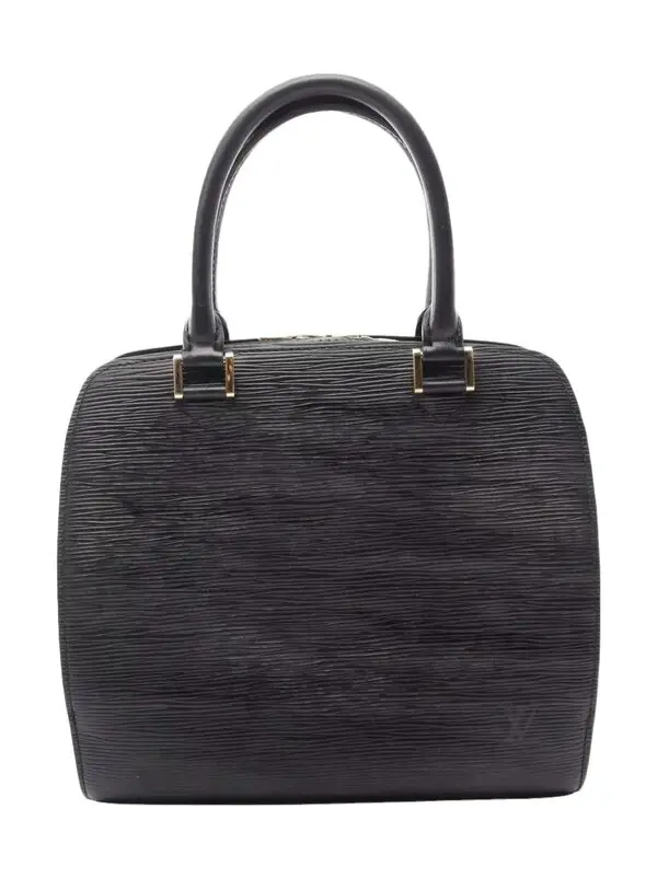 LOUIS VUITTON 1998 Pont Neuf Epi Handbag - Black