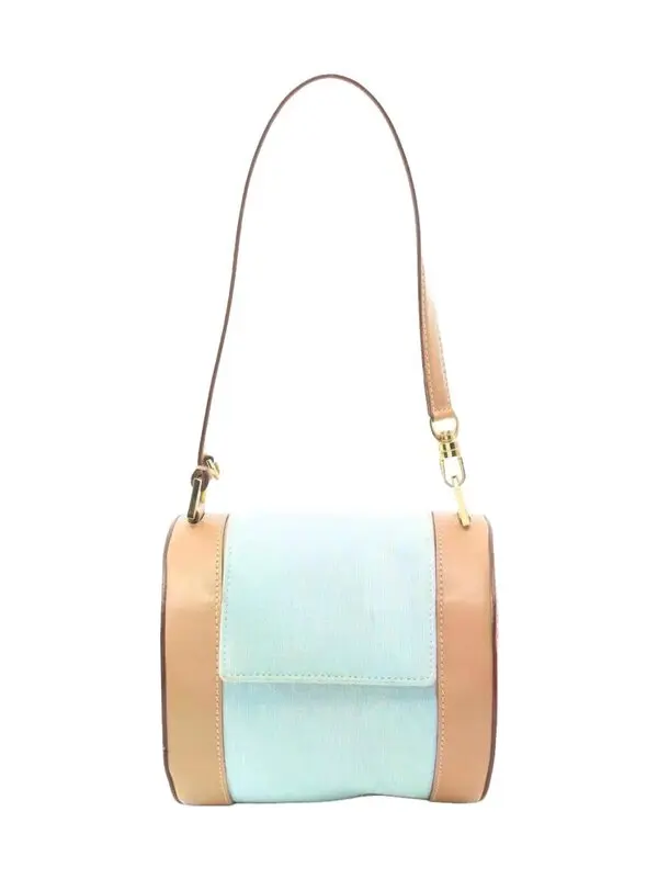 BVLGARI B. Zero1 Logomania Shoulder Bag - Blue
