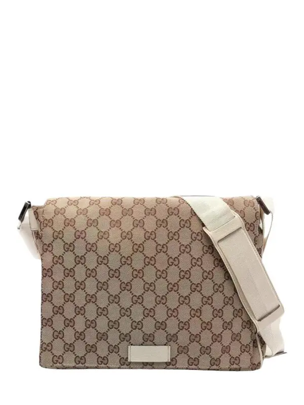Gucci Gg Canvas Cross Body Bag - Neutrals