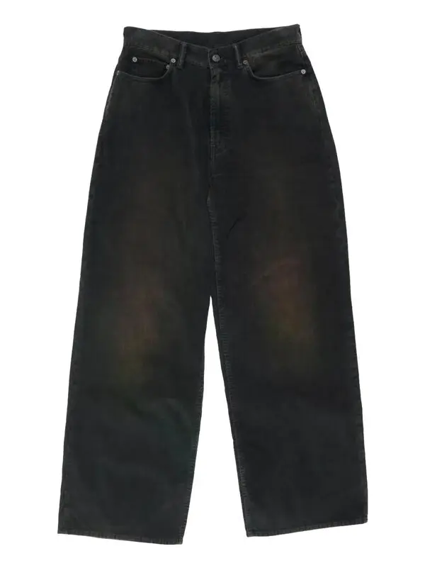 Acne Studios Corduroy Five-pocket Trousers - Black