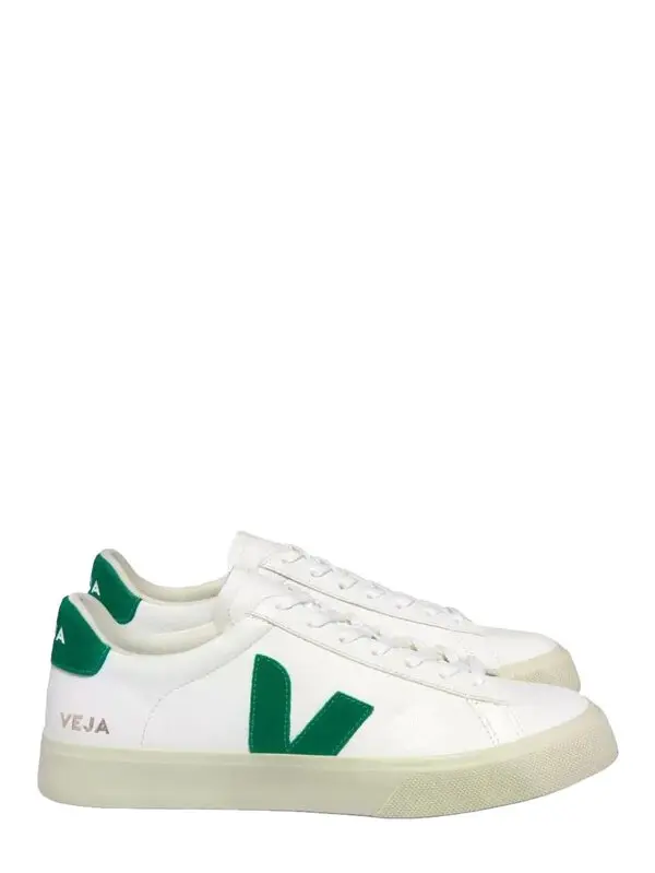VEJA Campo Chromefree Leather Sneakers - White