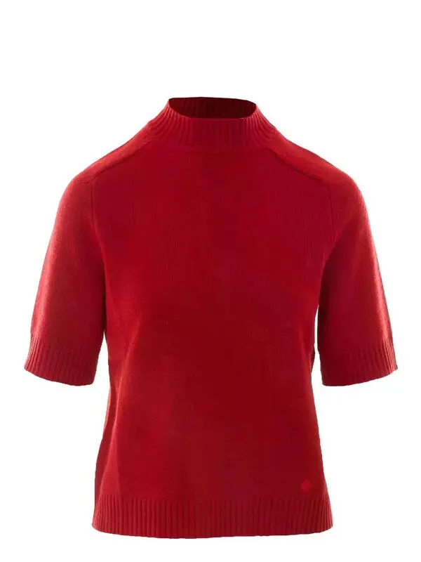 Loulou De Saison Ruth Knitted Top - Red