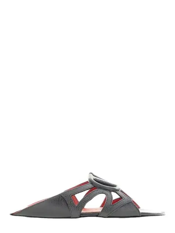 Valentino Garavani Wonderweb Vlogo Cutout Sandals - Black