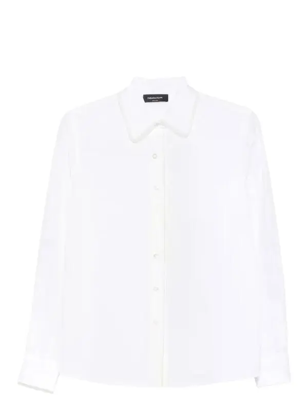 Fabiana Filippi Long Sleeve Shirt - White