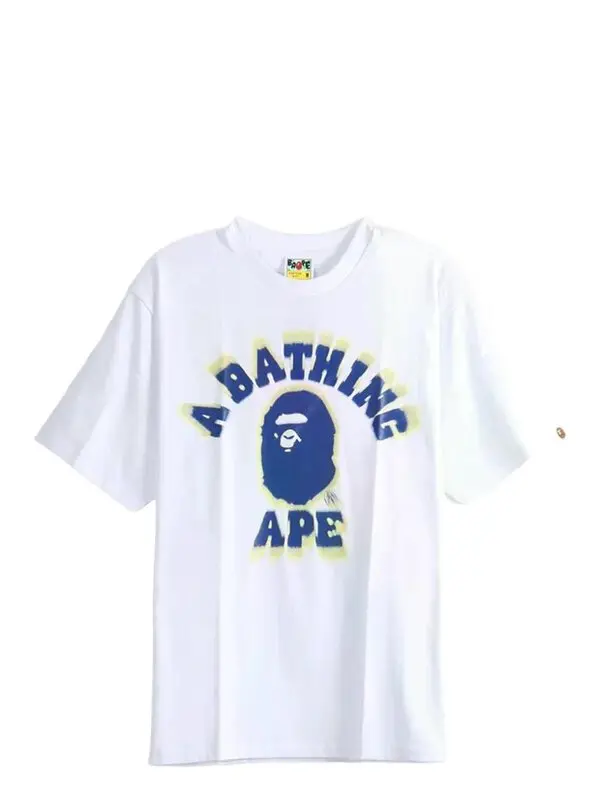 A BATHING APE Logo-print T-shirt - White