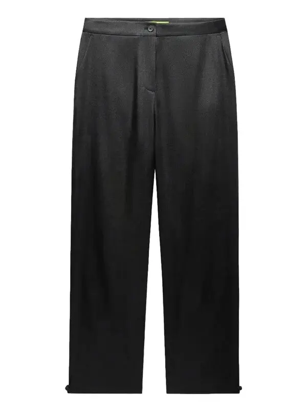 Shanghai Tang Satin Finish Trousers - Black
