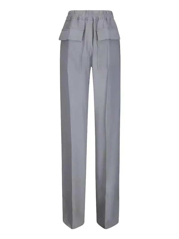 Rick Owens Dietrich Drawstring Trousers - Grey