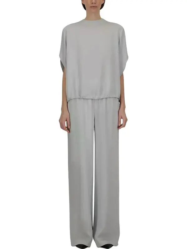 Herno Straight Trousers - Grey