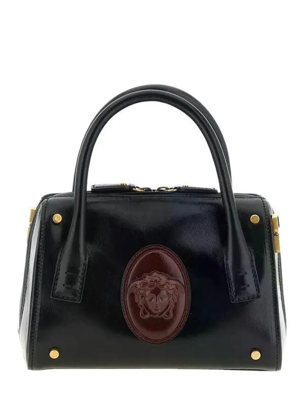 Versace Small Rommy Tote Bag - Black