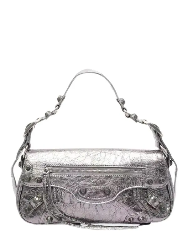 Balenciaga S Le Cagoule Shoulder Bag - Silver