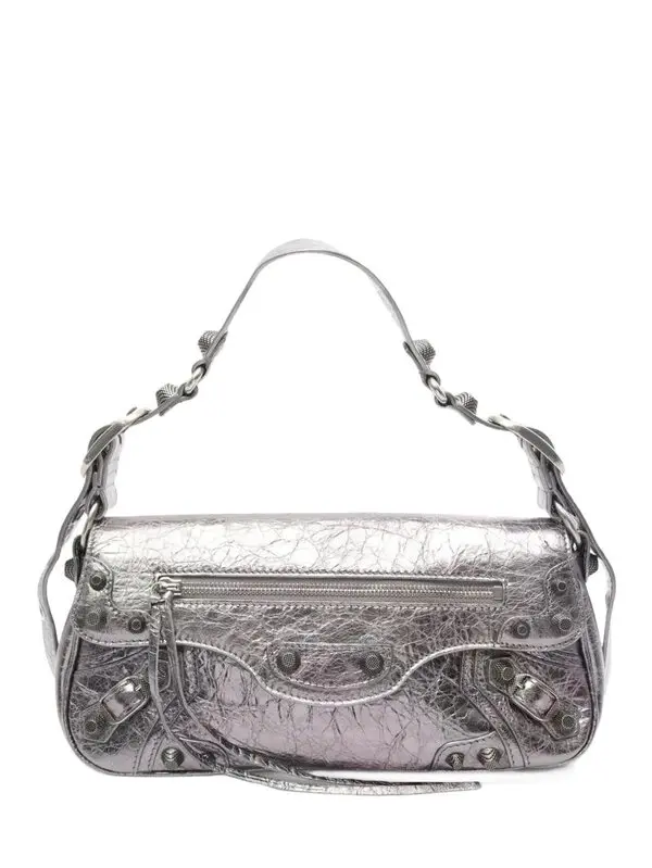 Balenciaga S Le Cagoule Shoulder Bag - Silver