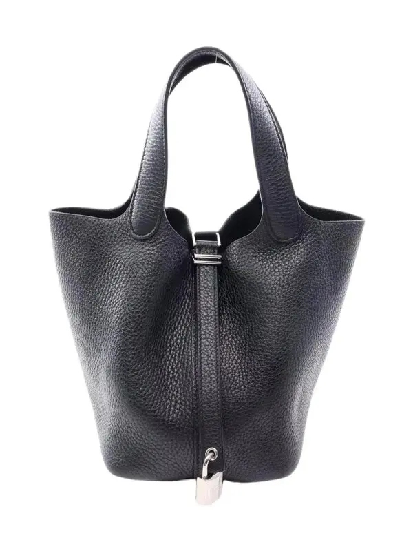 Hermès 2020 Pm Picotin Lock Handbag - Black